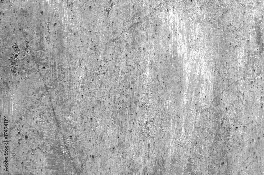 Old rusty gray metal texture background. Light shabby rusty old metal ...