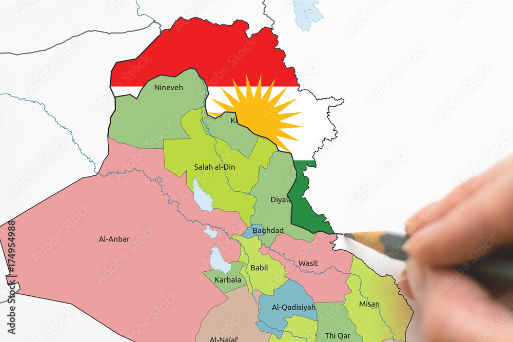 Kurdistan referendum - cutting the borders between iraq and Kurdistan ...