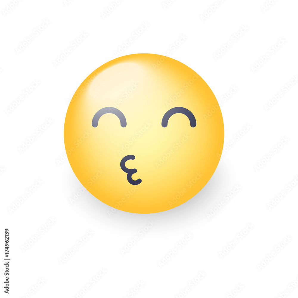 Happy Face Images Kiss