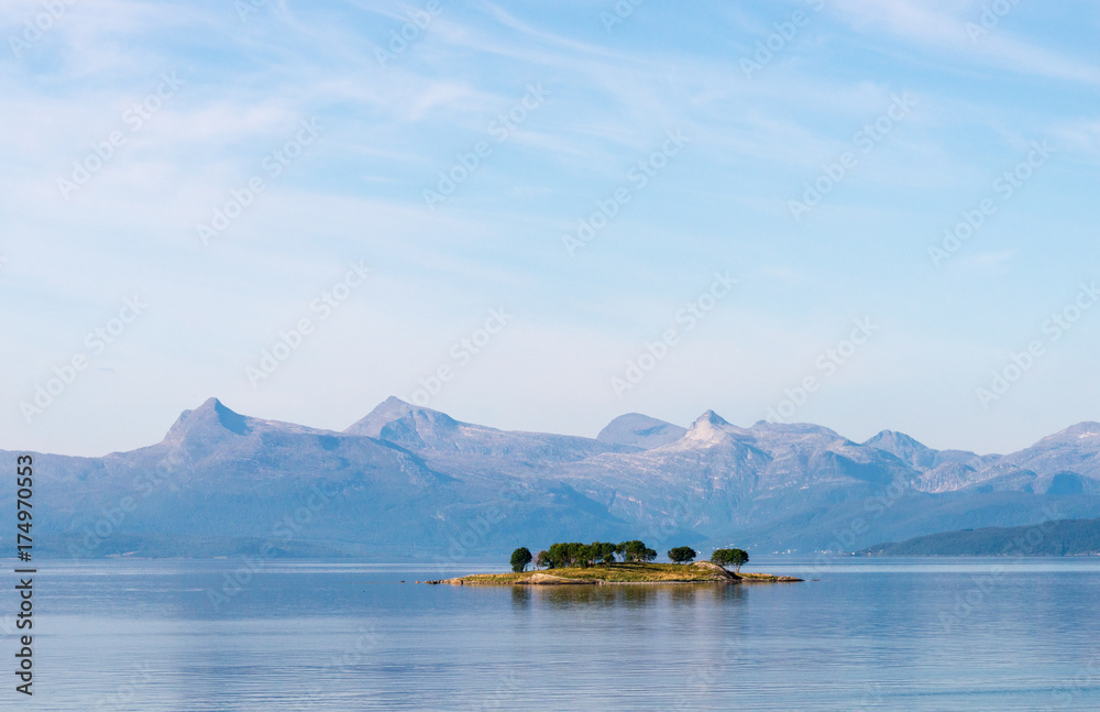 Risøya island with Ofot Fjord Stock Photo | Adobe Stock