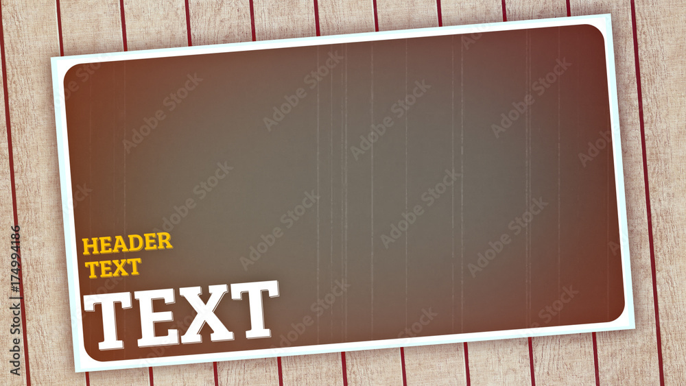 Vintage Photo Frame Overlay Stock Template | Adobe Stock