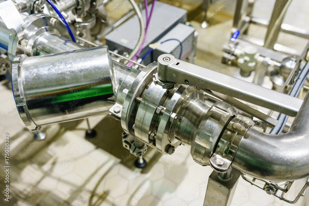 Fotka „butterfly gate valve to prevent reverse flow of water in factory ...