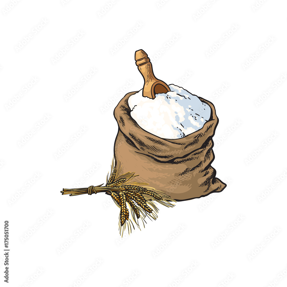 Bag Of Sugar Drawing