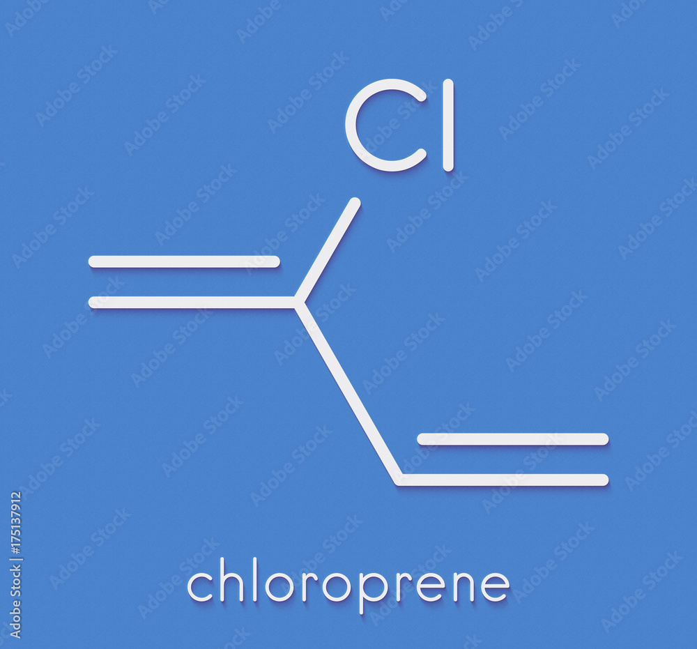 Methylene diphenyl diisocyanate molecule (MDI), polyurethane (PU ...