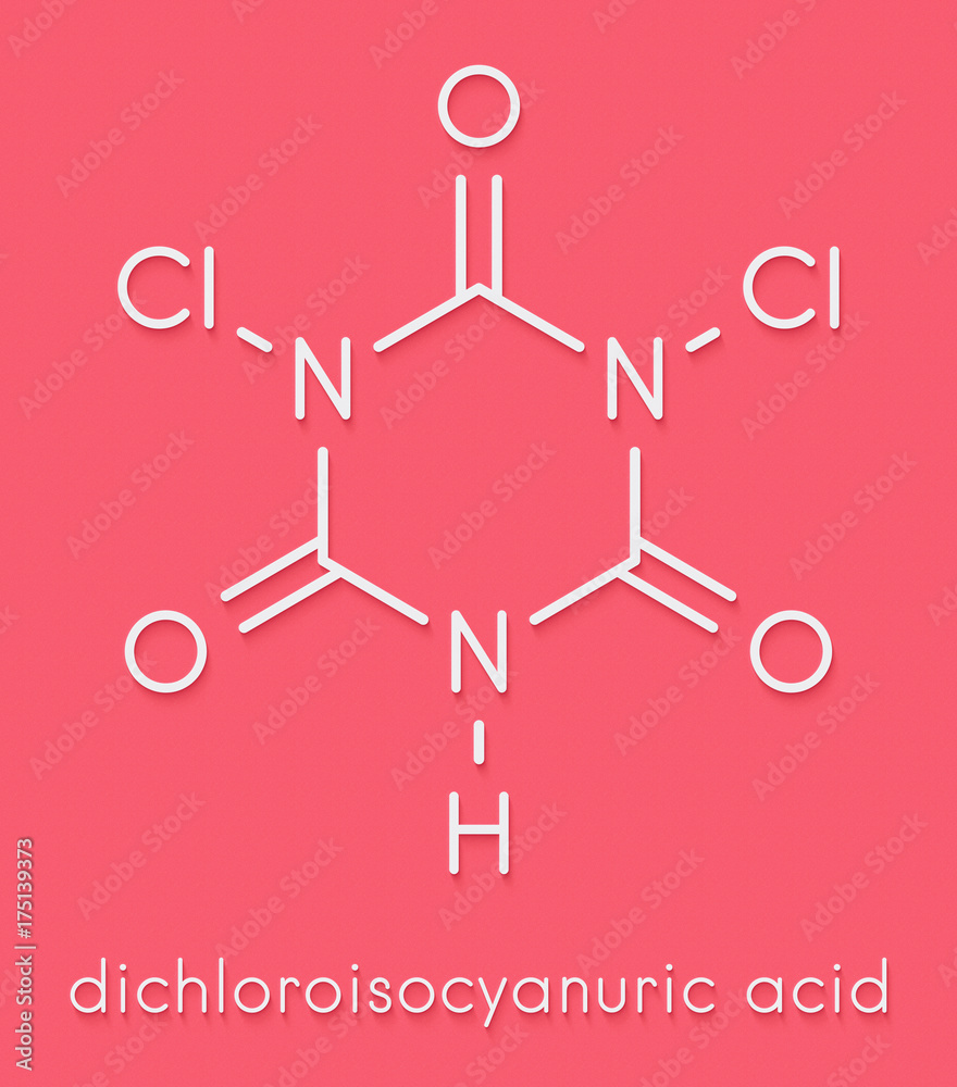 Methylene diphenyl diisocyanate molecule (MDI), polyurethane (PU ...