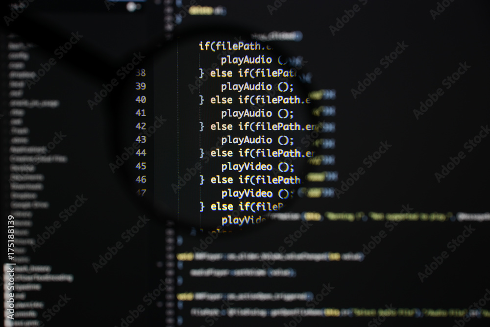 Real C C Code Developing Screen Programing Workflow Abstract Algorithm Concept Lines Of C