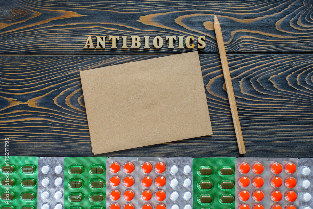 ANTIBIOTICS CONCEPT Background of Medicaments Composition, medical ...