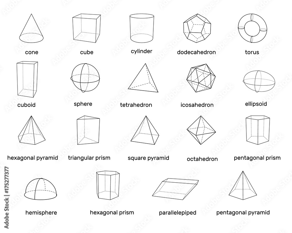 3d Geometric Forms