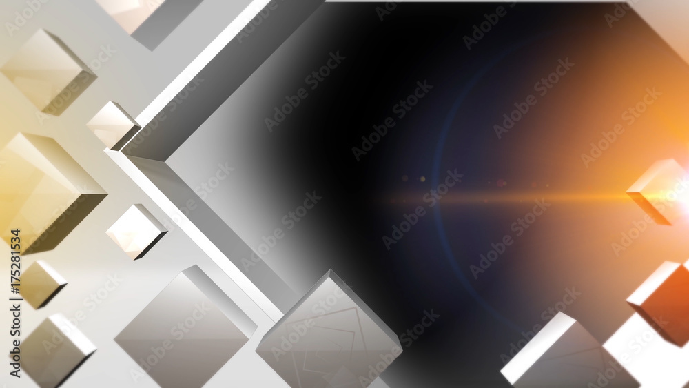 Translucent Cube Overlay 2 Stock Template | Adobe Stock