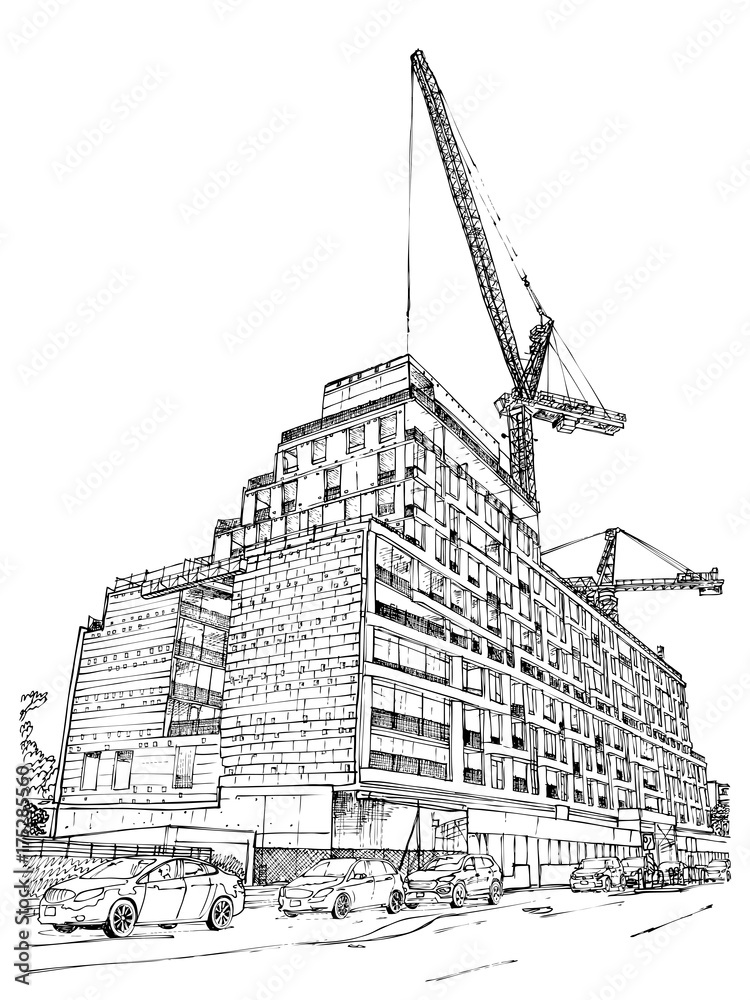 Future Building Drawing