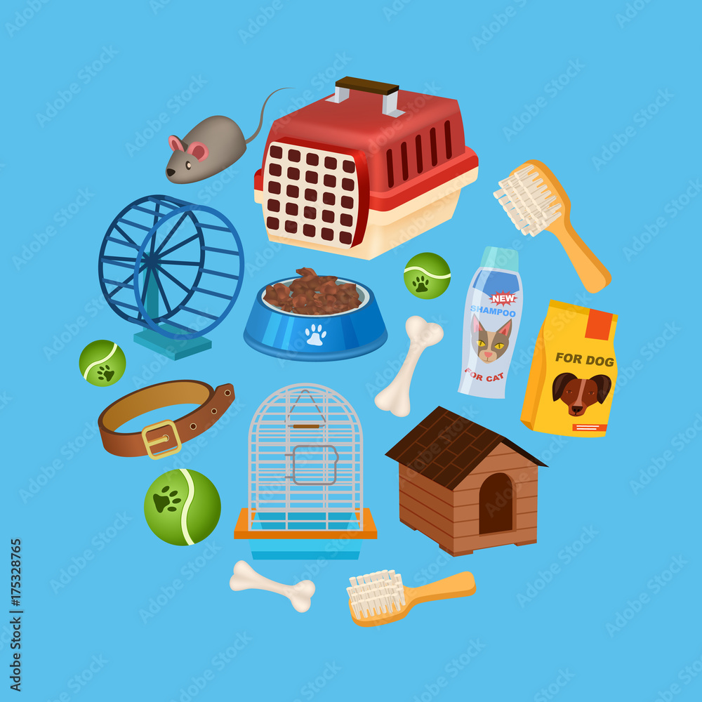 Pet Store Animals Clipart