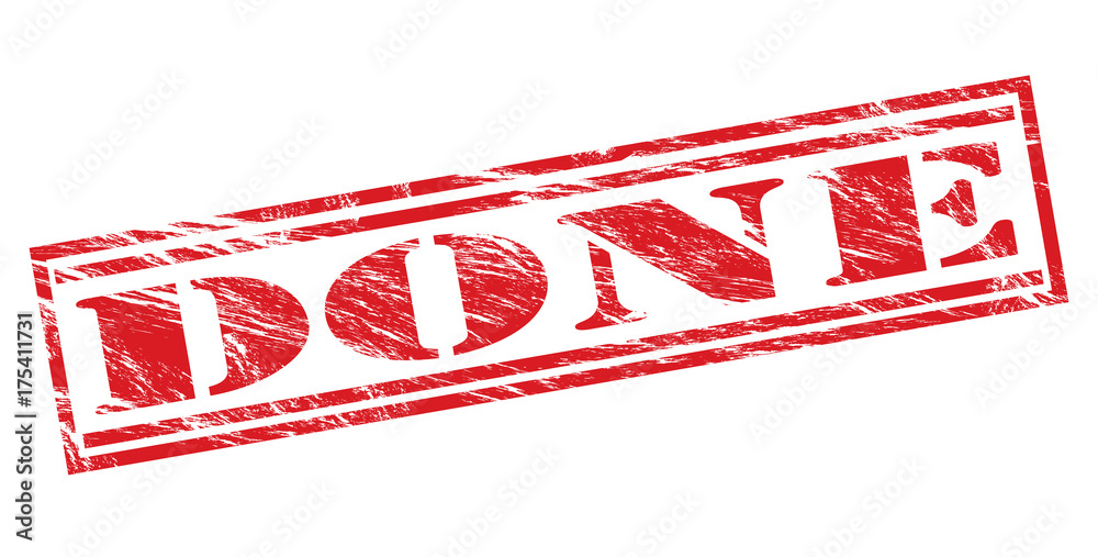 done red stamp on white background Stock Illustration | Adobe Stock