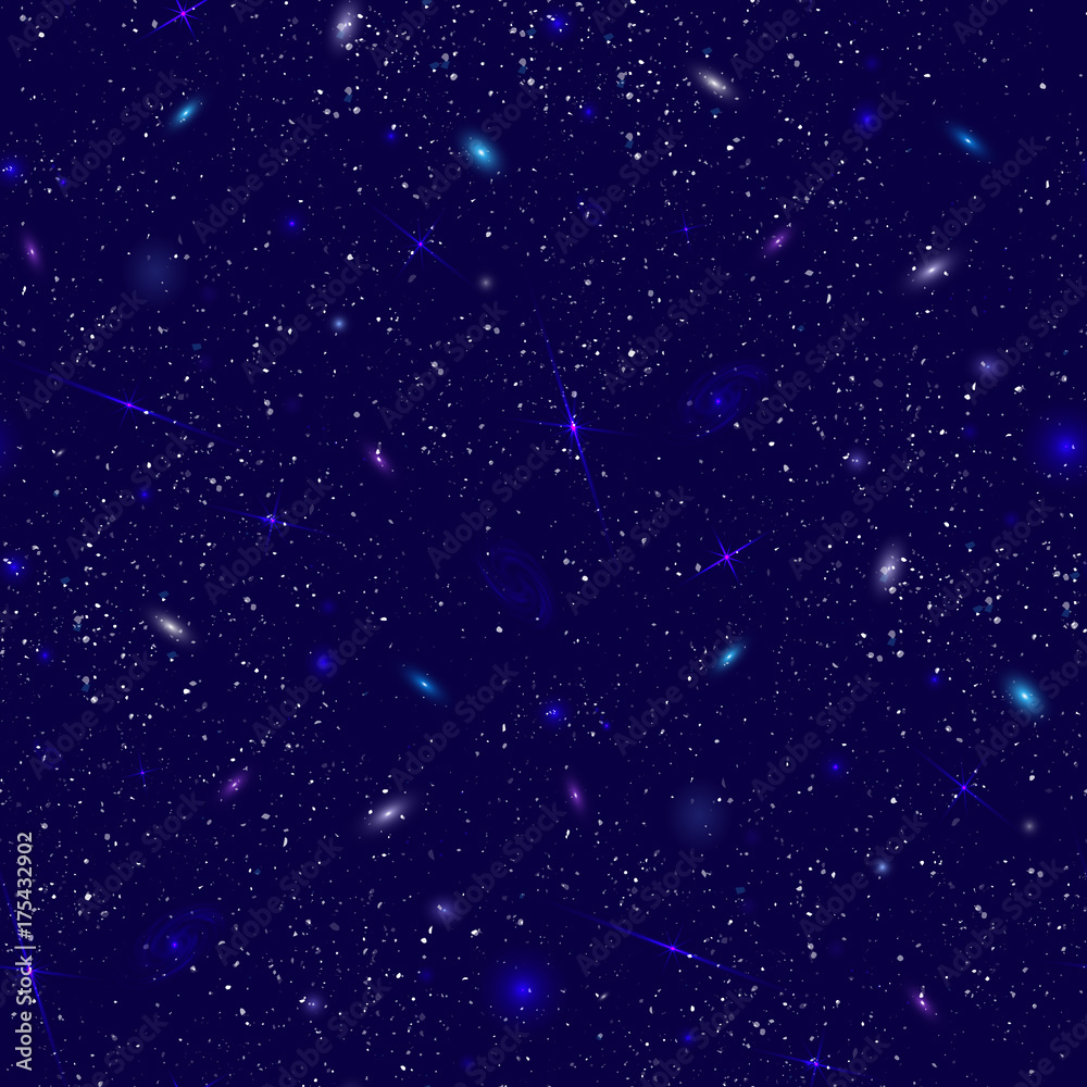 Galaxy cosmic realistic astrology space illustration universe ...