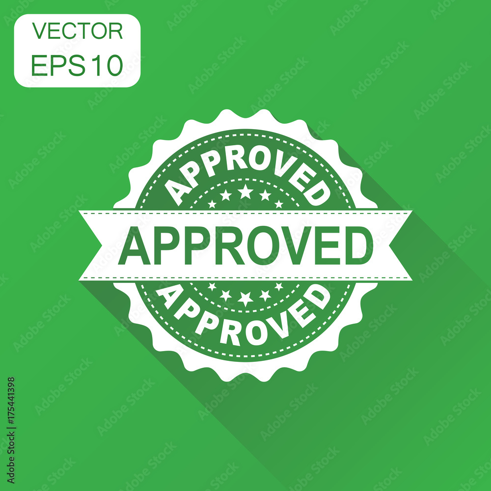 Approve Stamp Icon