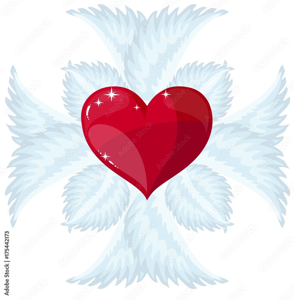 Vecteur Stock Christian Love and True Belief in God vector creative ...
