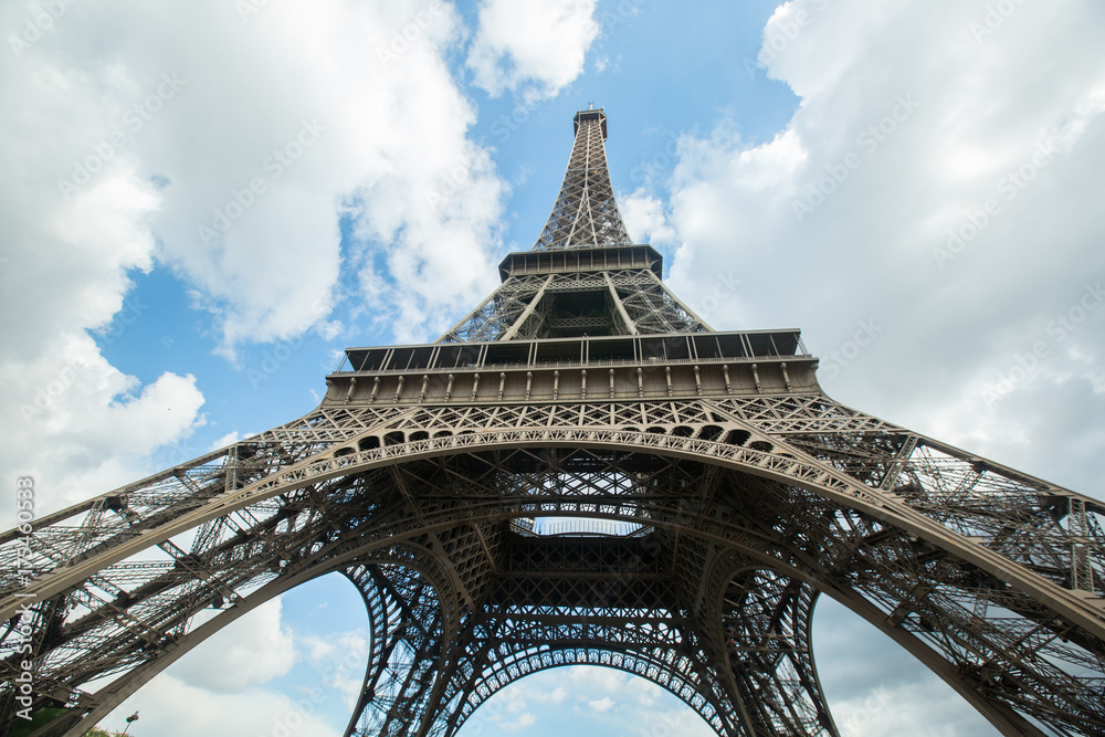 Eiffel tower in paris France, landmark wall mural wallpaper ...