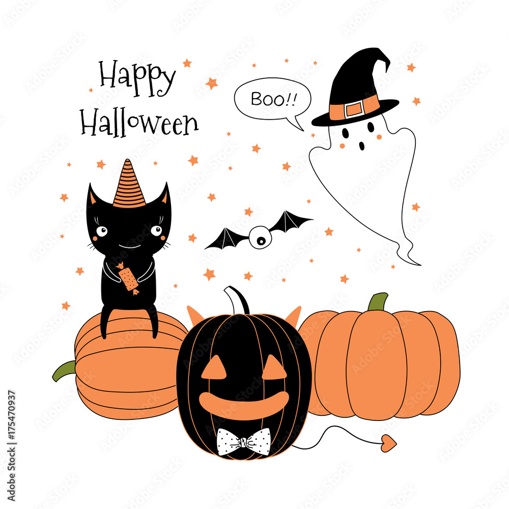 Ghost Jack O Lantern