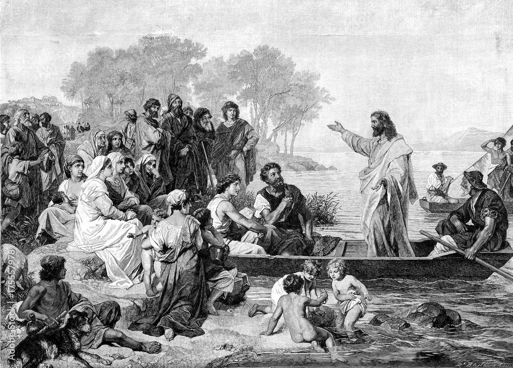 Photo & Art Print The Message Of Jesus., ruskpp