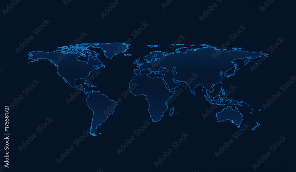 Nasa Hi Res World Map
