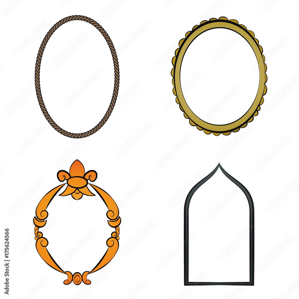 Vintage Frame Tattoo Design