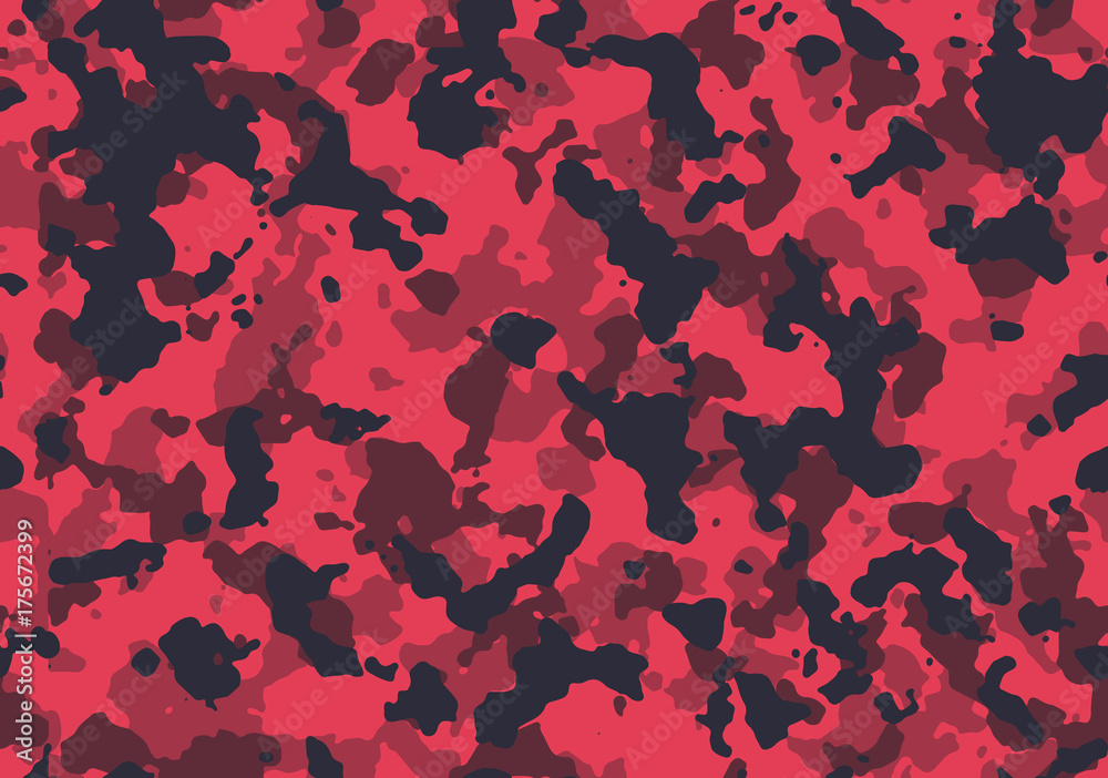 Red Urban Camouflage