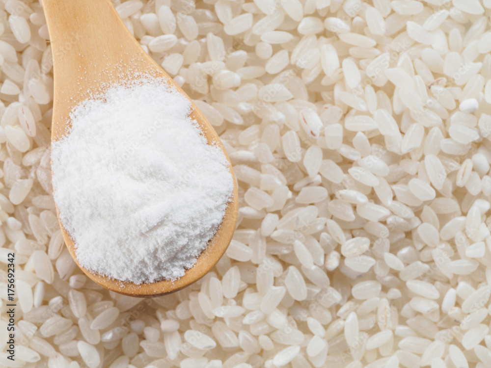 rice flour Stock Photo | Adobe Stock