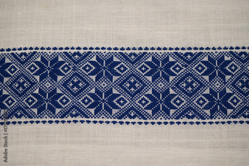 Illustrative, editorial photo of romanian Traditional blouse - textures ...