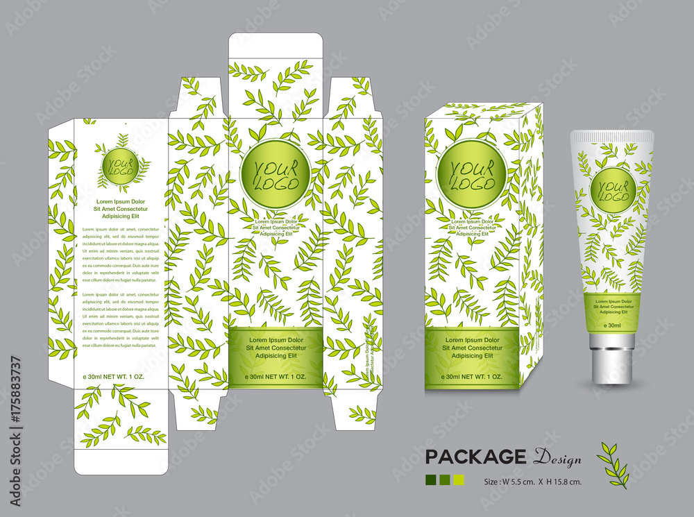 organic packaging Template Vector Illustration. Package tags. healthy ...