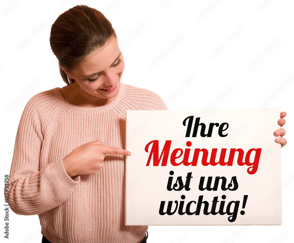 Ihre Meinung ist uns wichtig! Stock-Foto | Adobe Stock