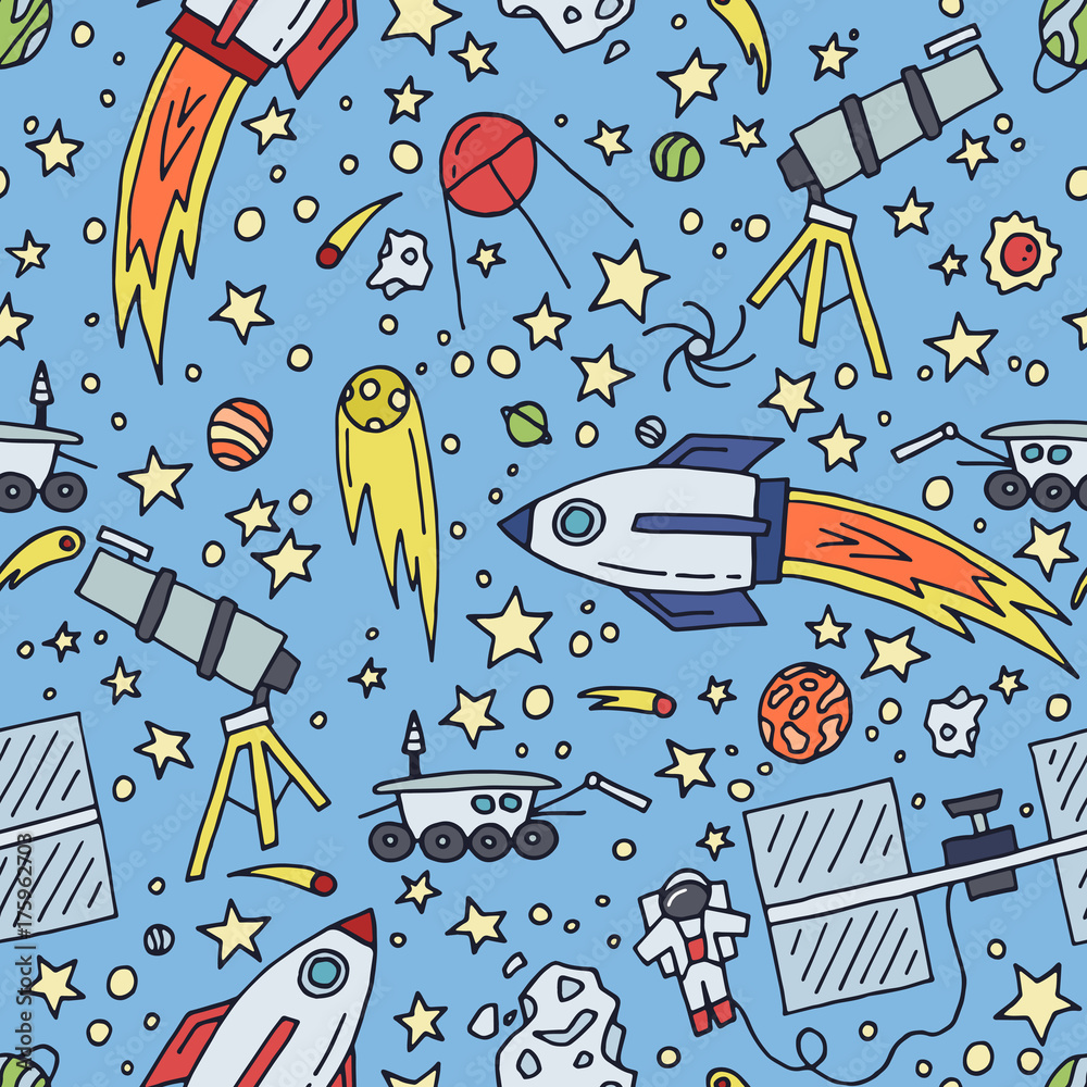 Space Exploration Vector