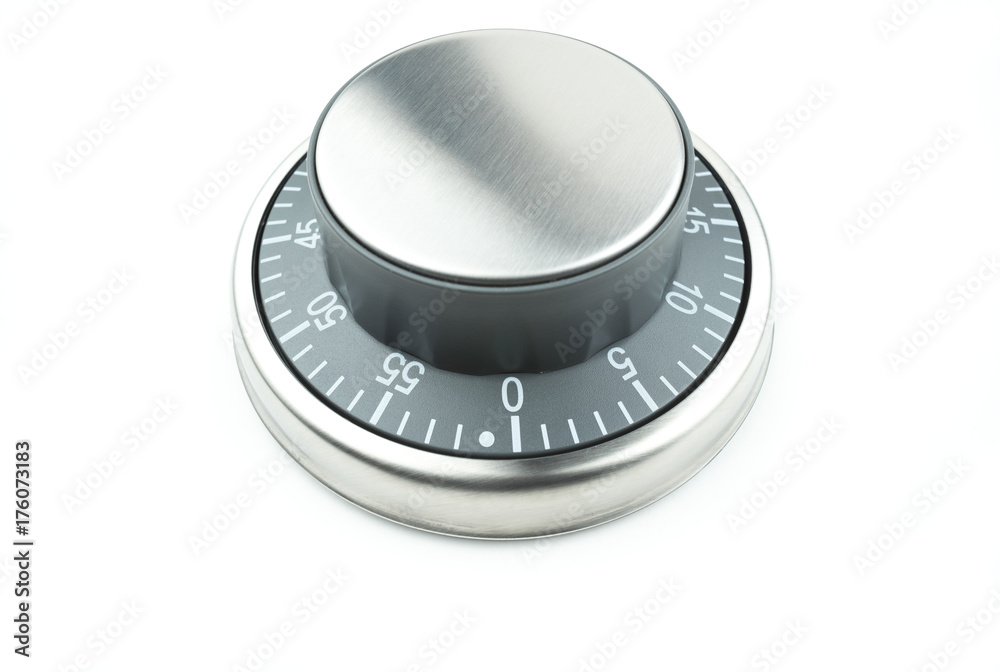Temperature control knob / dial / button on a white background with ...