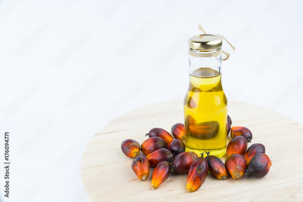 Commercial palm oil cultivation. Since palm oil contains more saturated ...