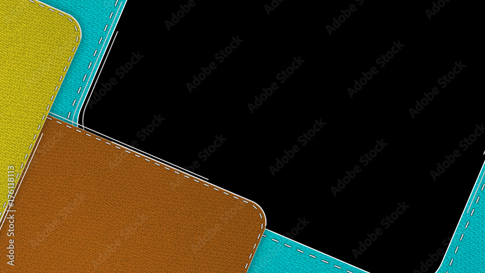 Textured Stitch Overlay Stock Template | Adobe Stock