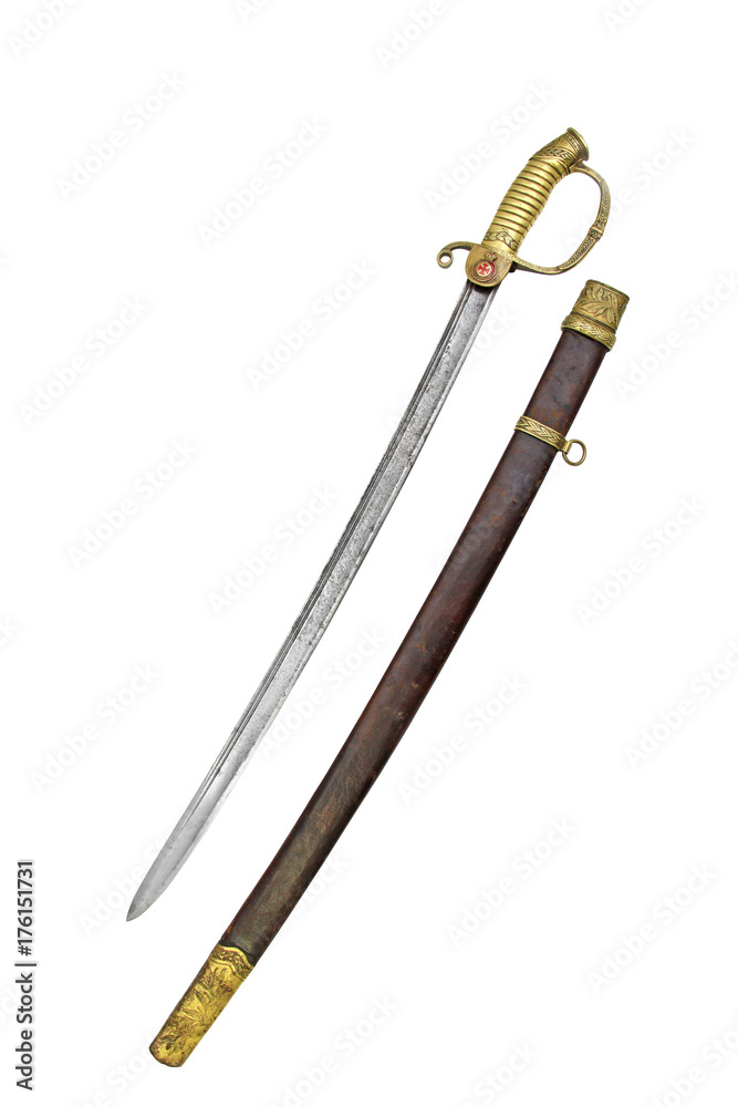 Russian sabre (saber, cavalry sword) for bravery. St. Gerorge Sword ...