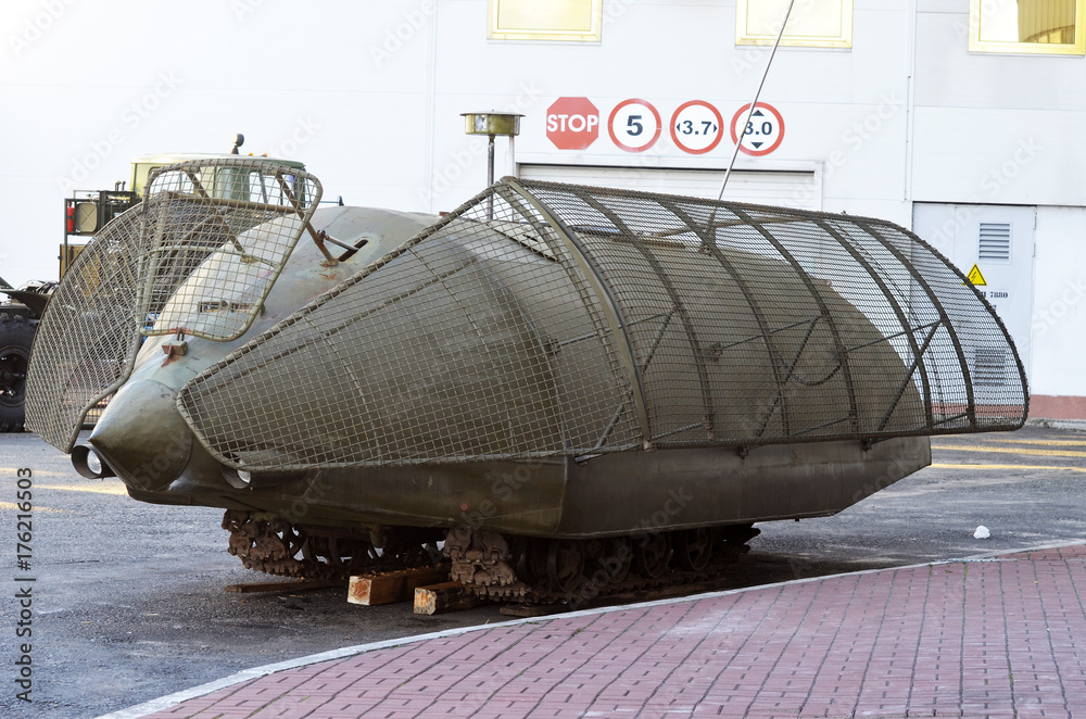 Improvised armored fighting vehicle for Civil War. Model Shush-Panzer ...