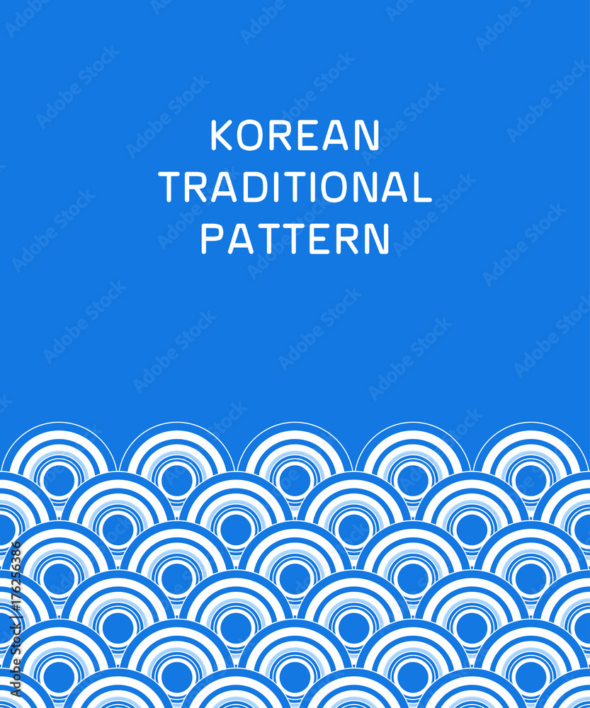 Traditional Korean Pattern Vector
