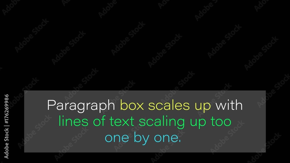 Scale-Up Text for Social Media Stock Template | Adobe Stock