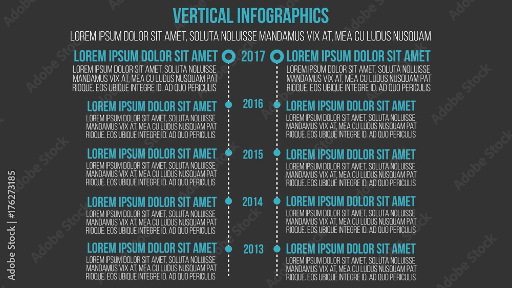 Vertical Infographic Stock Template | Adobe Stock