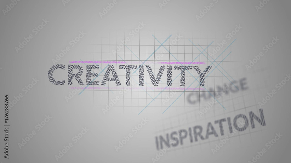 Sketching and Drafting Titles Pack Stock Template | Adobe Stock