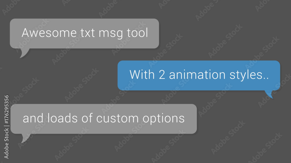 Text Message Title Stock Template | Adobe Stock