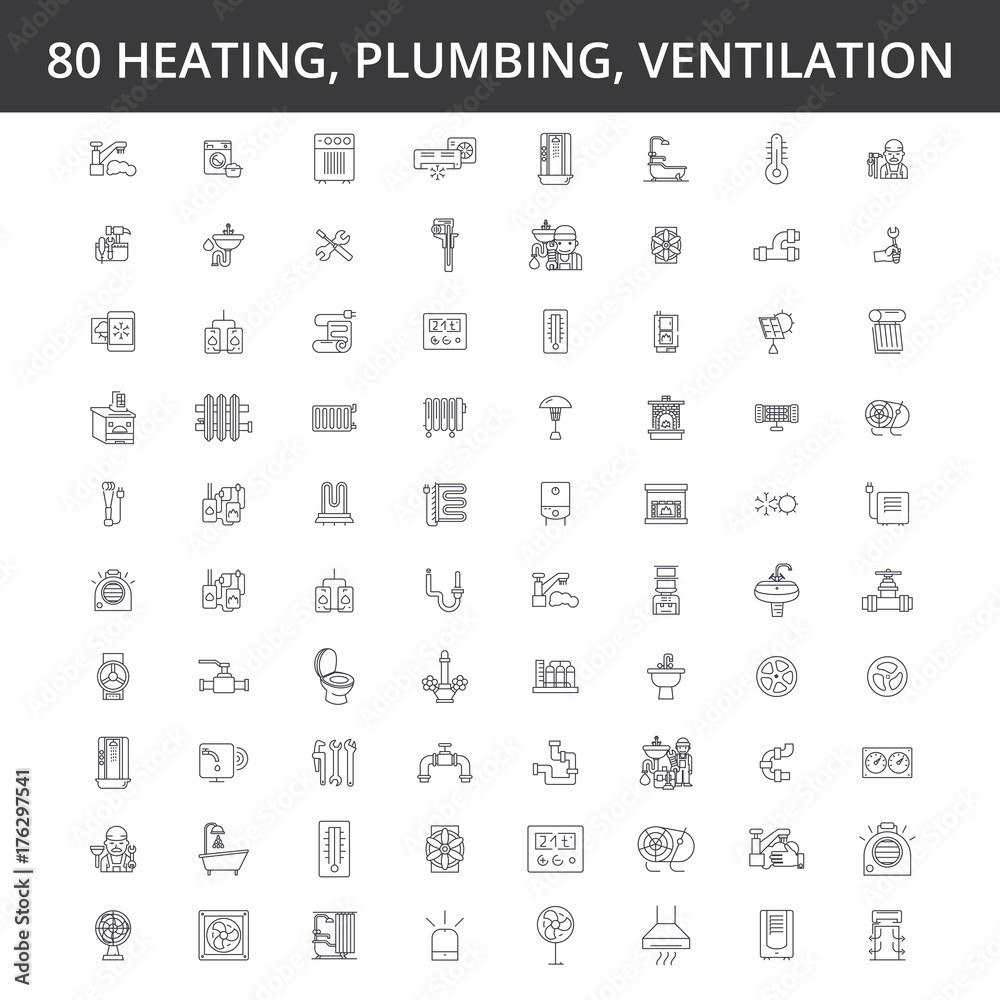 Hvac, heating, air conditioning, ventilation, plumbing service, boiler ...