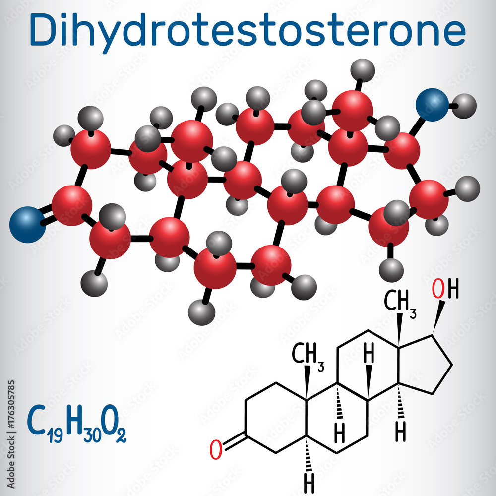 Dihydrotestosterone Structure
