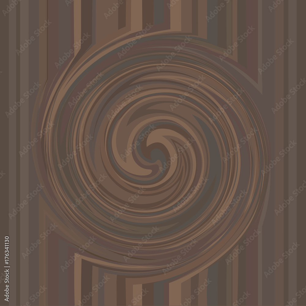 Chocolate swirl texture background. Abstract dark chocolate vector ...