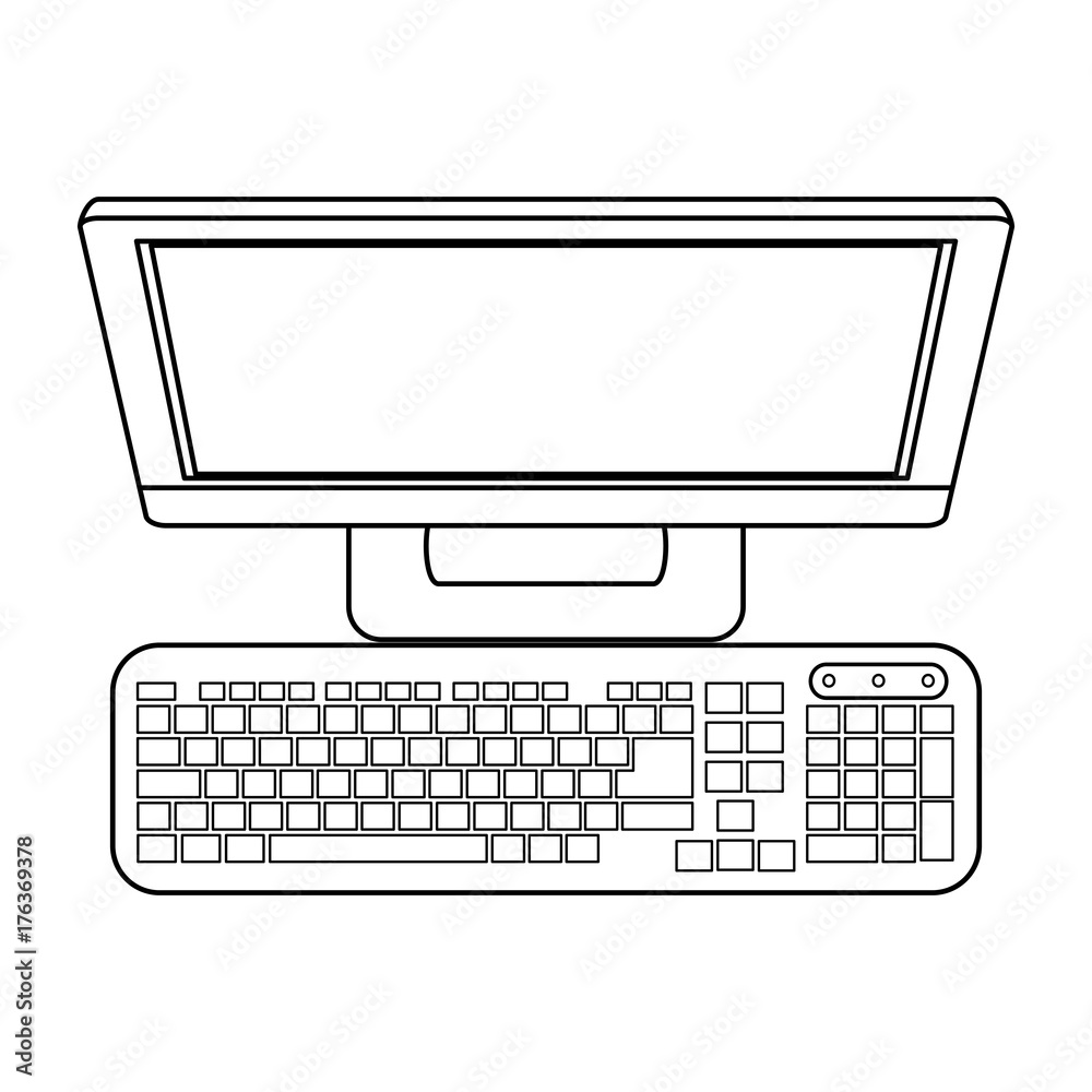 Computer Top View