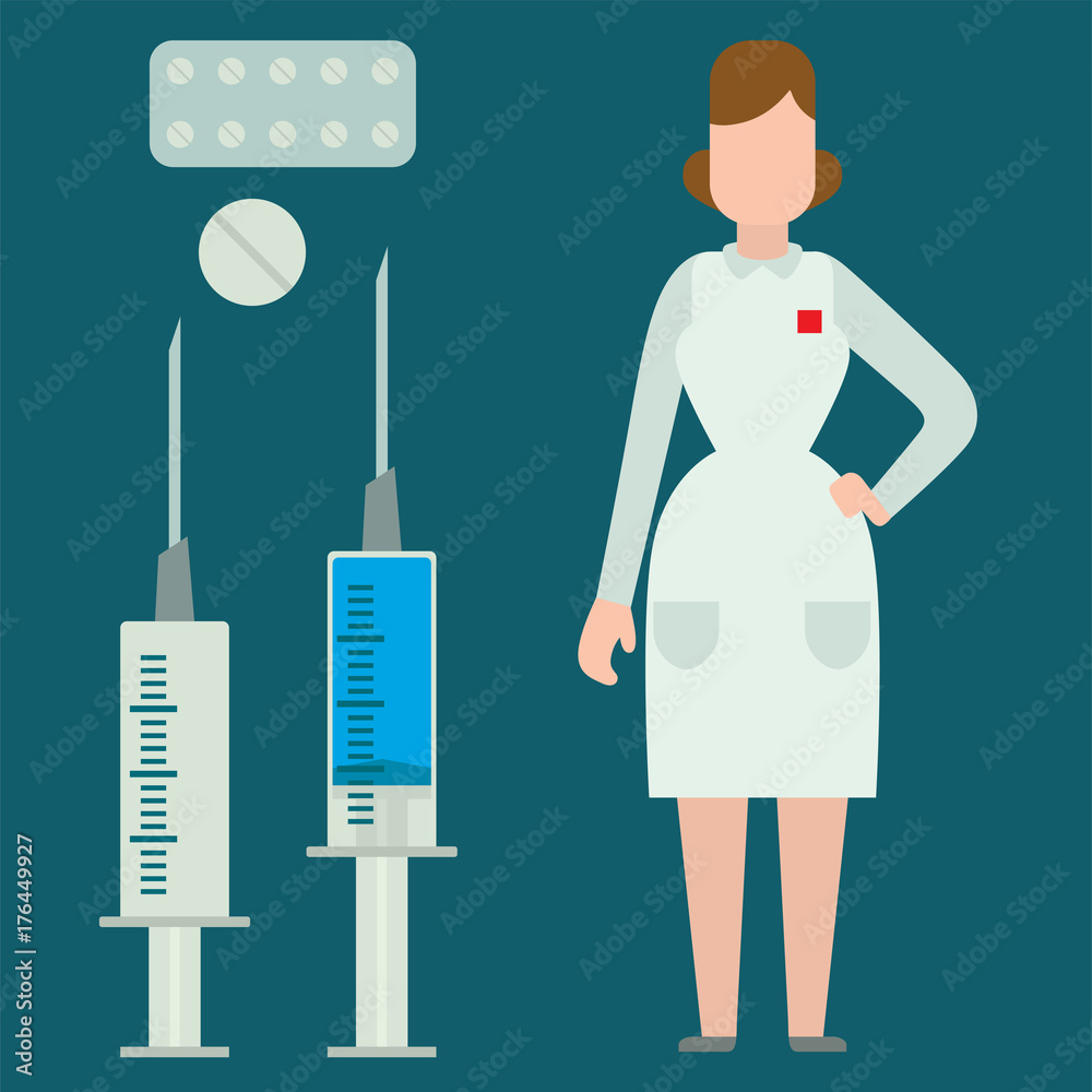 Medical symbols emergency sign cross first sterile hospital bandages ...