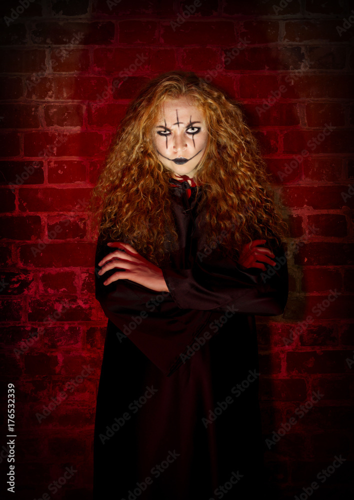 Scary witch Stock Photo | Adobe Stock