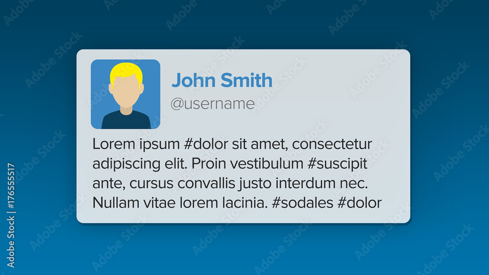 Elegant Social Media Box Stock Template | Adobe Stock