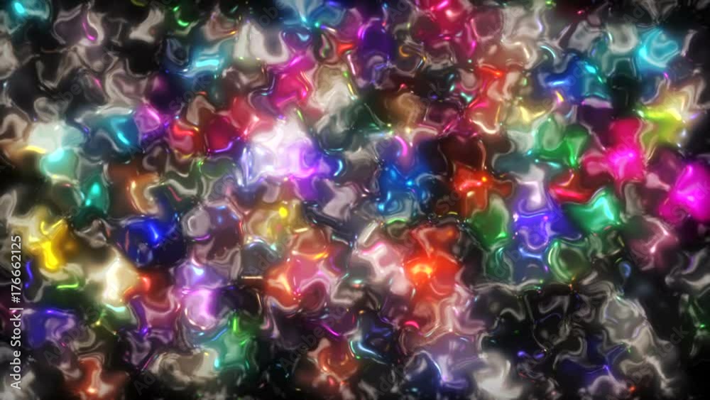 Melting Colors Background. Computer generated abstract motion ...