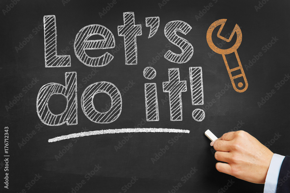 Let's do it! Stock Photo | Adobe Stock