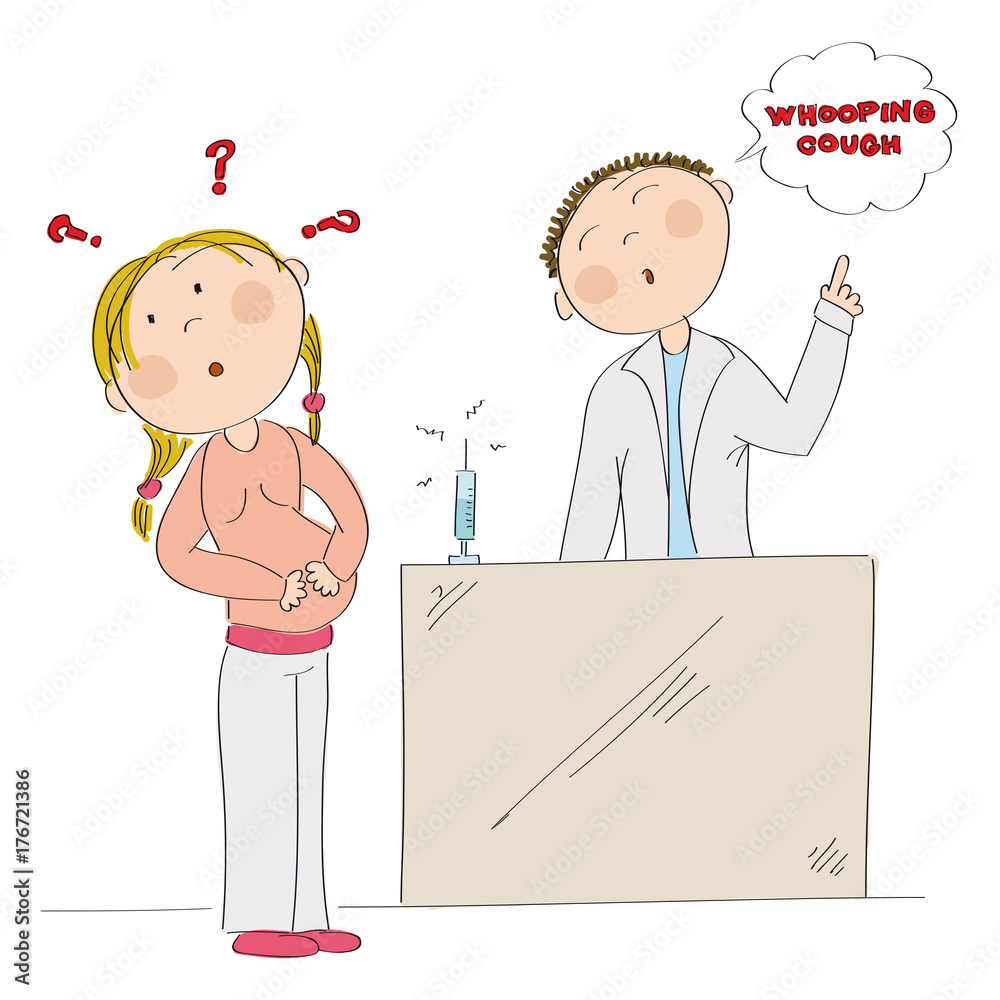 Cartoon Whooping Cough